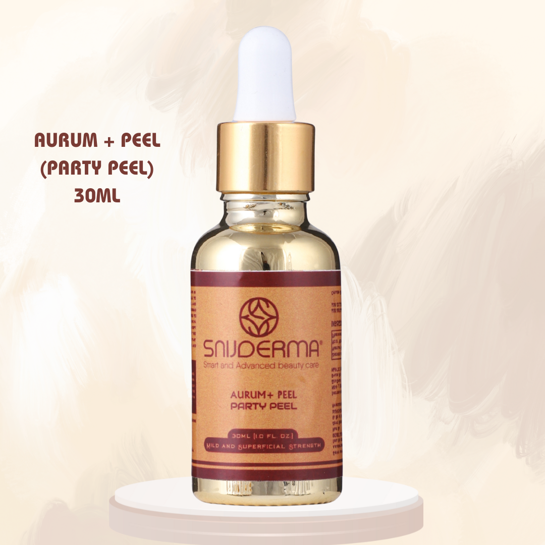 Aurum+ Peel (Party Peel) | Instant Glow Brightening Peel – SNIJDERMA 30 mL
